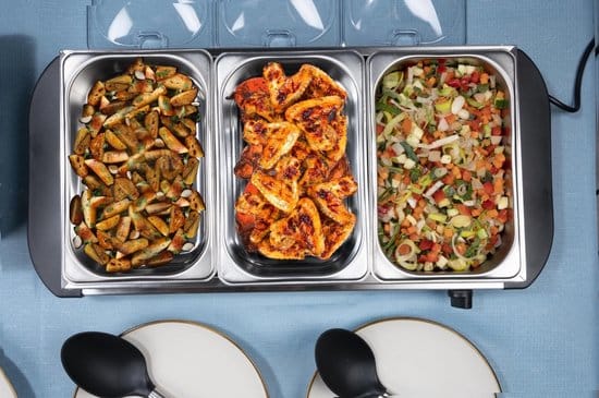 Alpina Buffetwarmer - 3 Bakken à 1,25 Liter - Warmhoudplaat ...