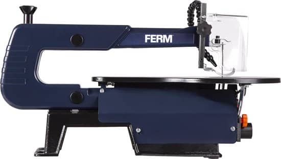 FERM Figuurzaagmachine met variabele snelheidsinstelling, voetpedaal ...
