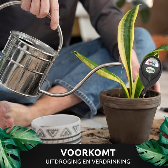 SKYARD® Vochtmeter voor Planten - Vochtigheidsmeter - Binnen en Buiten ...