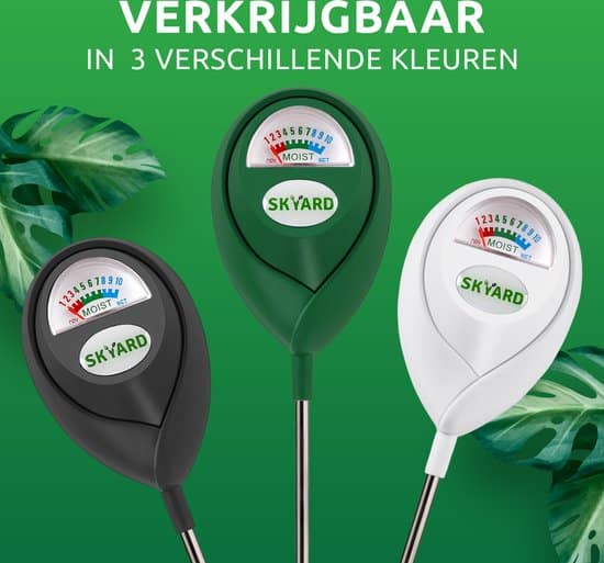 SKYARD® Vochtmeter voor Planten - Vochtigheidsmeter - Binnen en Buiten ...