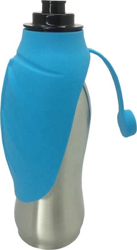 Allure Pets - Honden waterfles RVS | Draagbare Honden Drinkfles ...