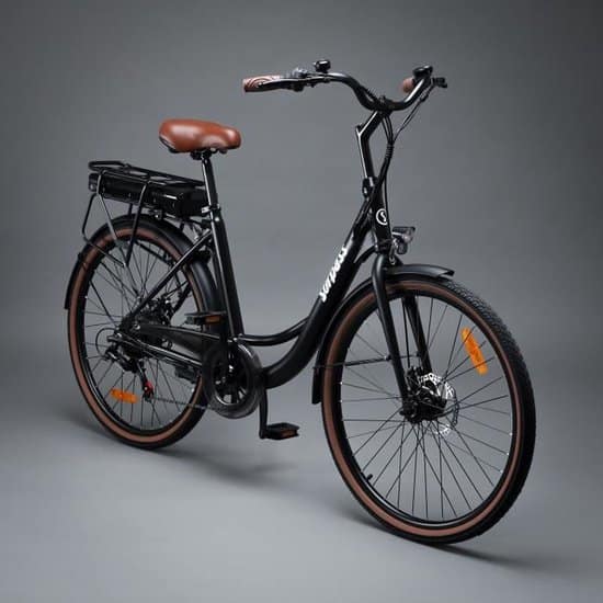Elektrische stadsfiets 26 '' (F264) - Stalen frame - 6 versnellingen ...