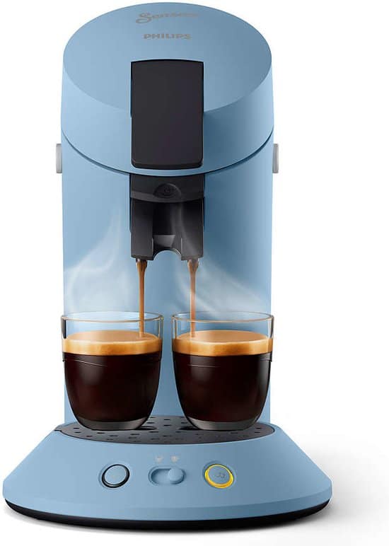 Philips - SENSEO - Original Plus - koffiepadmachine - CSA210/70 - blauw ...