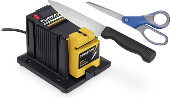 Powerplus POWX1350 Tafelslijpmachine - 96W - Slijpen van messen, scharen en boren - Online Reviews