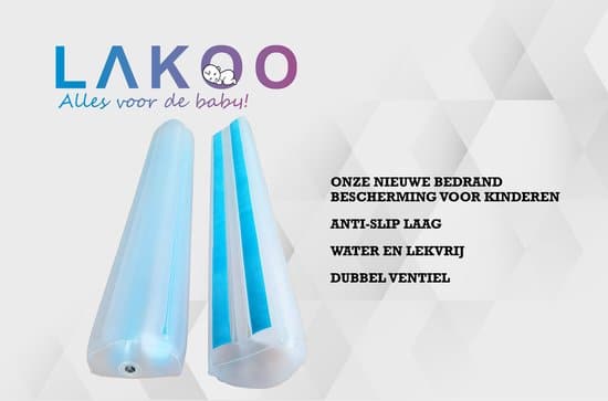 LAKOO-2x Bedrand - Uitvalbeveiliging Bed - Bedrand Baby - Bedrand ...