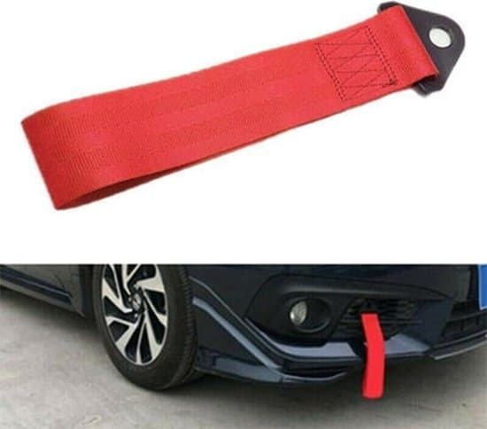 Rode Racing Sleepoog Gordel - Rood Sleeptouw Riem Lip Touw Koord ...