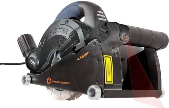 FERM WSM1008 Muurfrees - Freesmachine - 1600W - Met 2 Diamantschijven ...