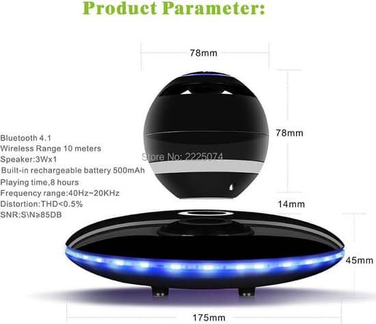Music angel levitating speaker - Online Reviews