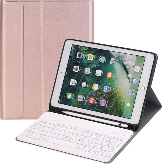 YONO iPad 2021 Hoes met Toetsenbord - 2019 / 2020 - 10.2 inch – Qwerty ...