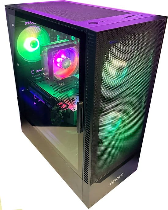 High-End Gaming PC RGB Flow (RTX 4070, 32 GB RGB, Ryzen 5600X, 1000GB ...