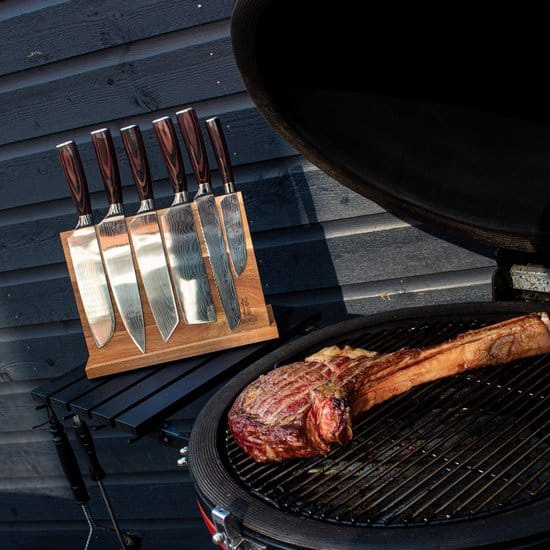 Shinrai Japan - Messenset - 7 delig - Koksmes - Japanse mes - Mes ...