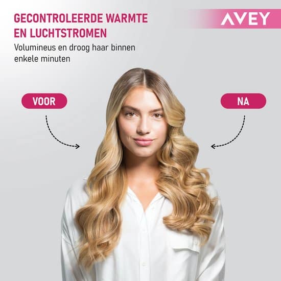 AVEY® Airstyler 5 in 1 Multi Styler Föhnborstel SET - Föhn - Hairwrap ...