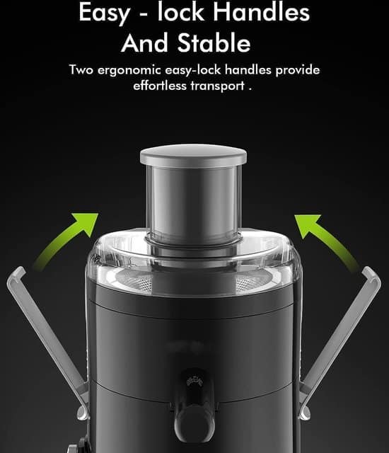 Royalty Line PJ7611 Slowjuicer - Sapcentrifuge voor Groenten & Fruit ...